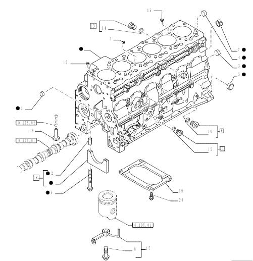 4891226 Cummins QSB6.7 Ekskavatör Yedek Parçaları İçin Motor Valfi İtici